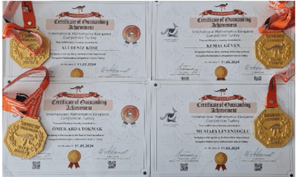Izmir Bilfen High Schools Win Medal in International Kangaroo ...
